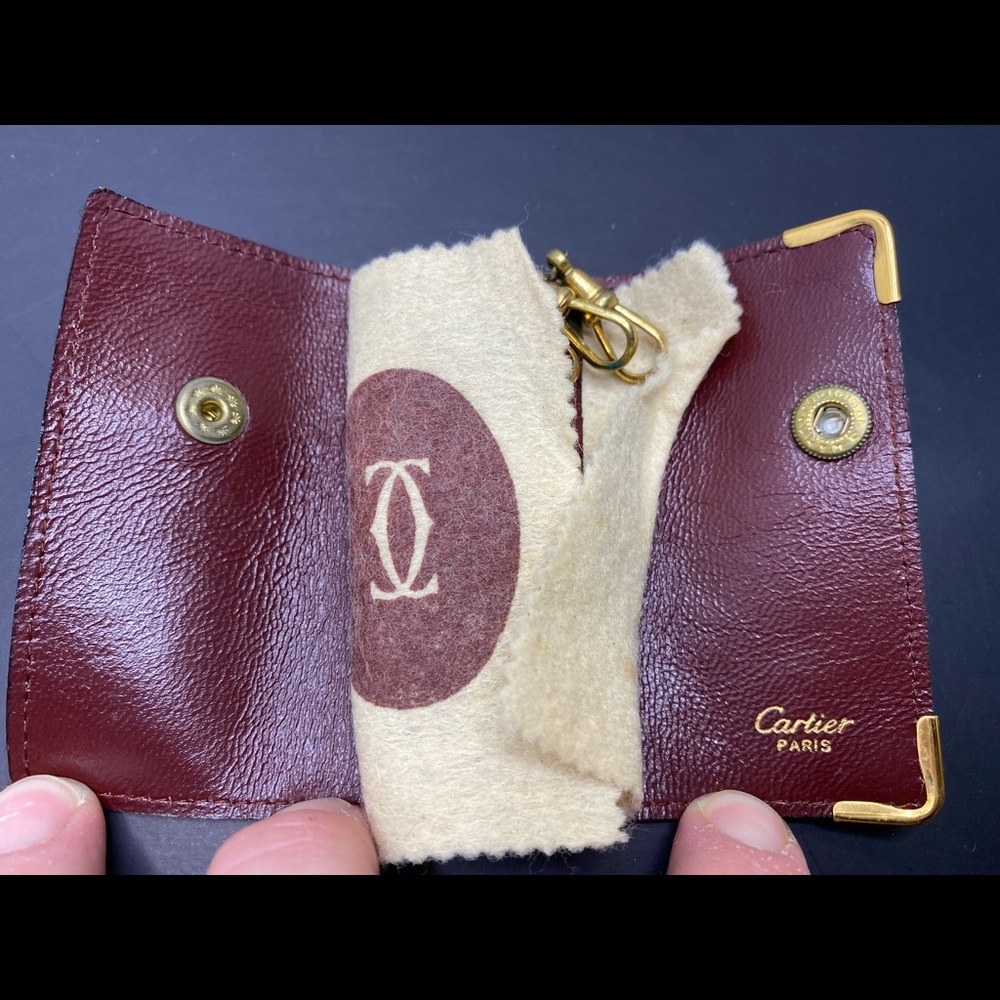 Cartier Vintage Must De Cartier Key Holder - Gem
